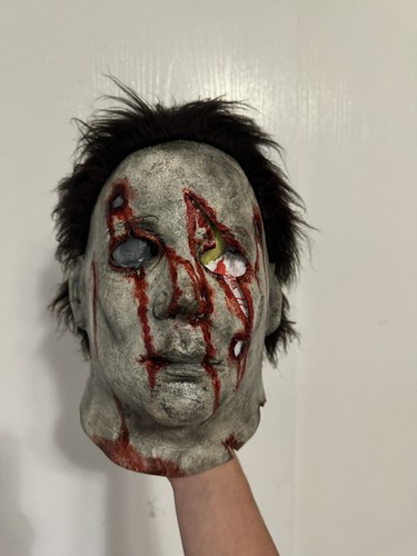 Custom H6 ToTs Mask, Bloody Repaint, Tag Included (READ DESCRIPTION) | eBay