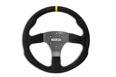 Sparco Steering Wheel R330B Suede w/ Button | eBay