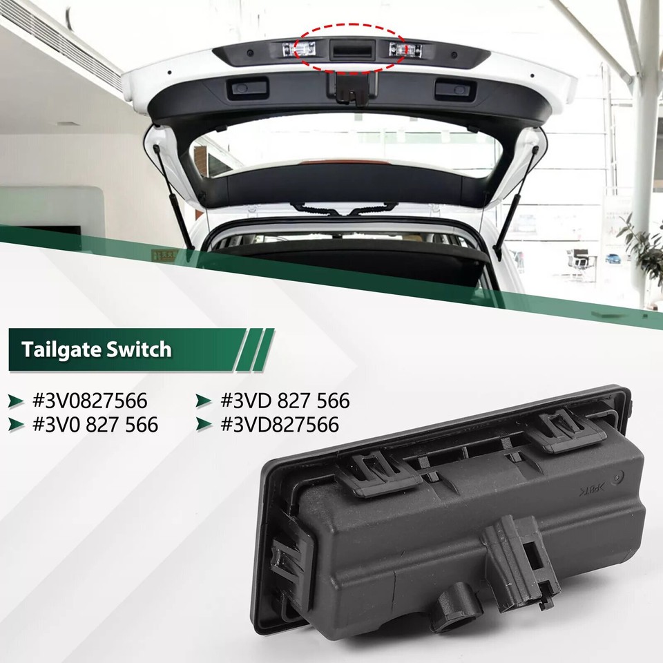For VW Audi Seat Skoda Octavia Tailgate Rear Boot Door Handle Switch ...