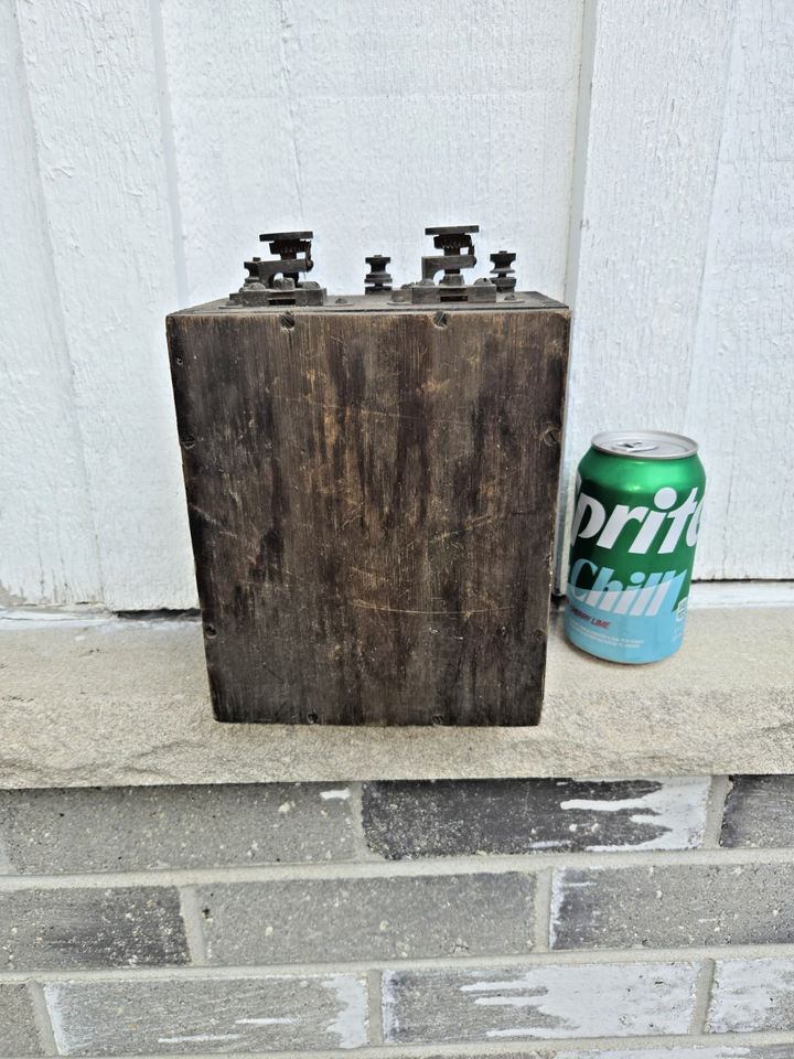 VTG Dual Buzz Coil Ignition Box Car Trembler Wells Gas Engine Double ...