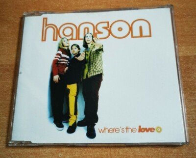 HANSON Where's the love ULTRA RARE UK PROMO CD SINGLE UNIQUE COVER 1997 ...