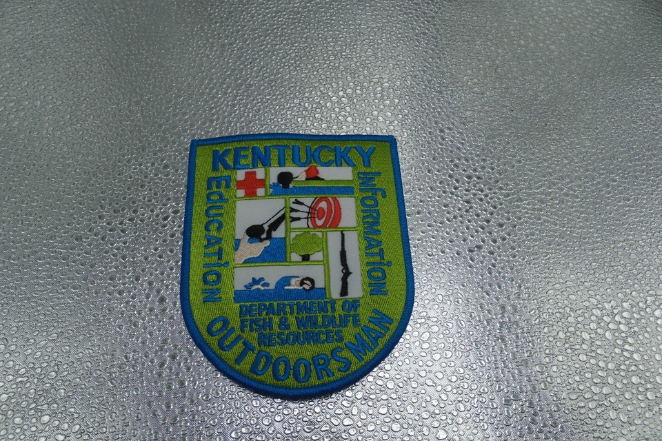 KENTUCKY OUTDOORSMAN PATCH DEPARTMENT OF FISH & WILDLIFE | eBay
