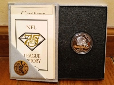 Houston Oilers Inaugural Season 1994 NFL 75th Anniversary 1 Oz 999 ...