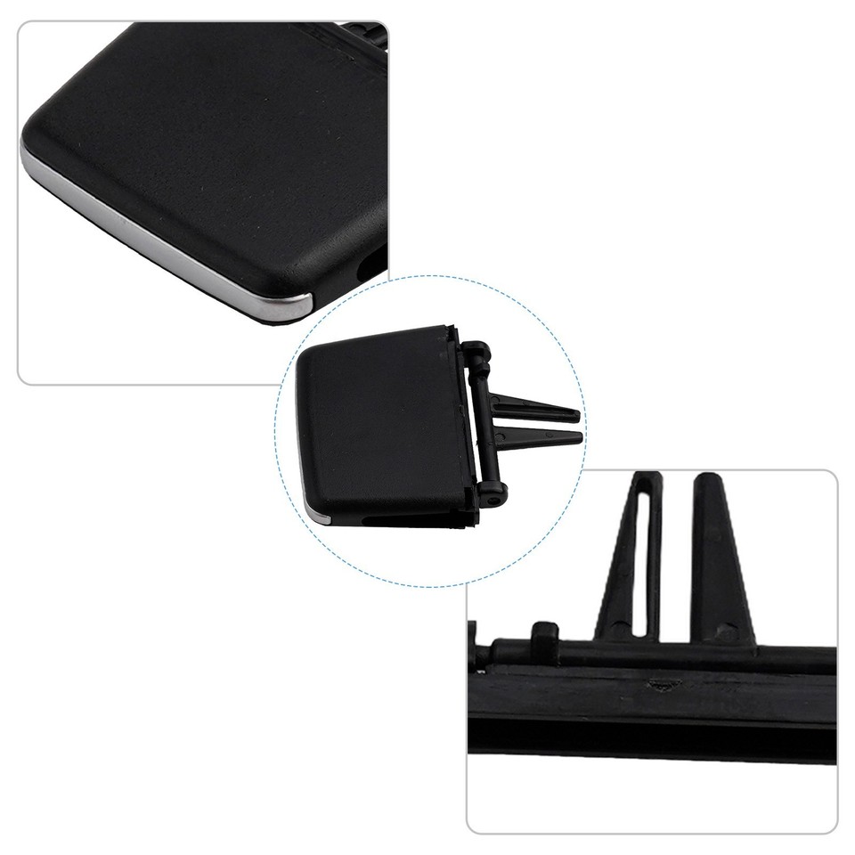 Clip Repair Kit Air Vent Outlet Tab Plastic Black Front A/C Car ...