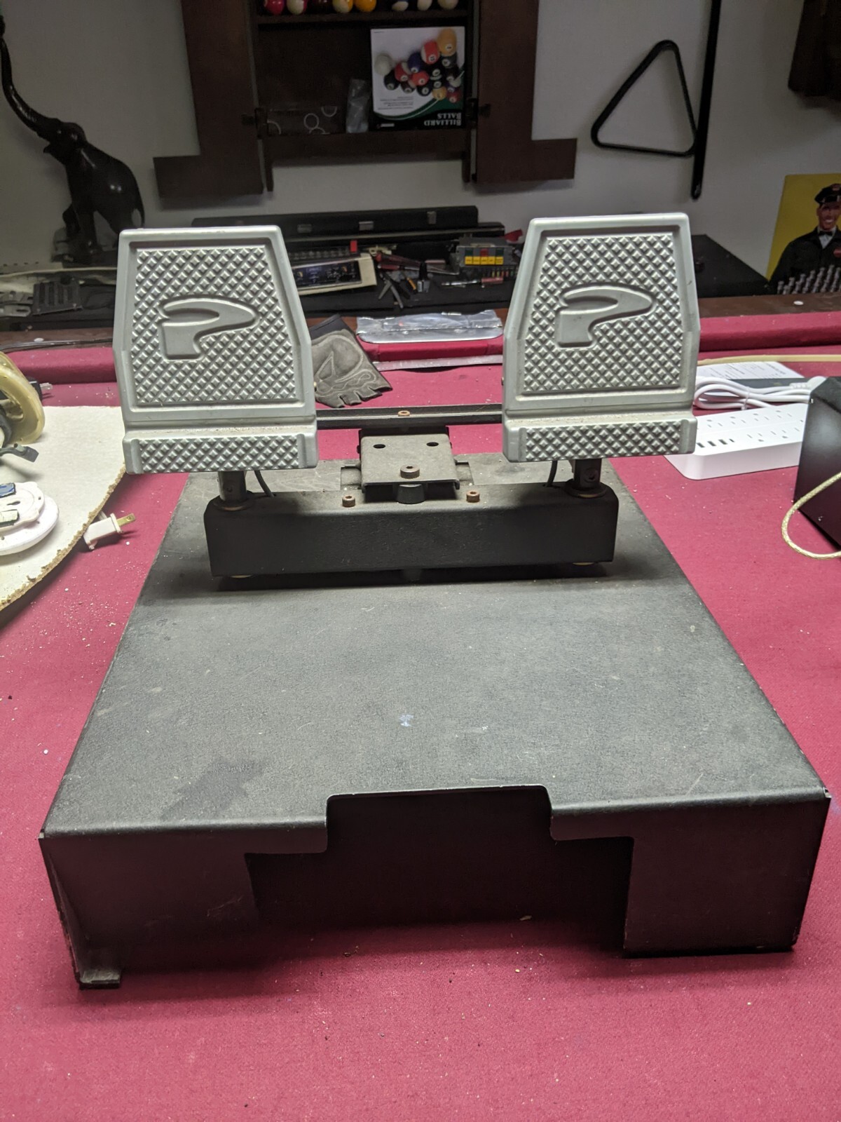 Precision Flight Controls aluminum Rudder Pedals For Flight Simulator ...