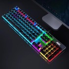AOC GK410 RGB Mechanical Keyboard - 104 Keys, Durable Metal Panel ...