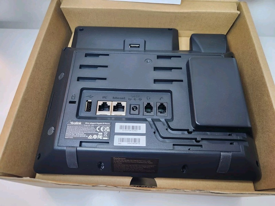 Yealink SIP-T46U Ultra-Elegant IP phone New Open Box READ 841885102980 ...