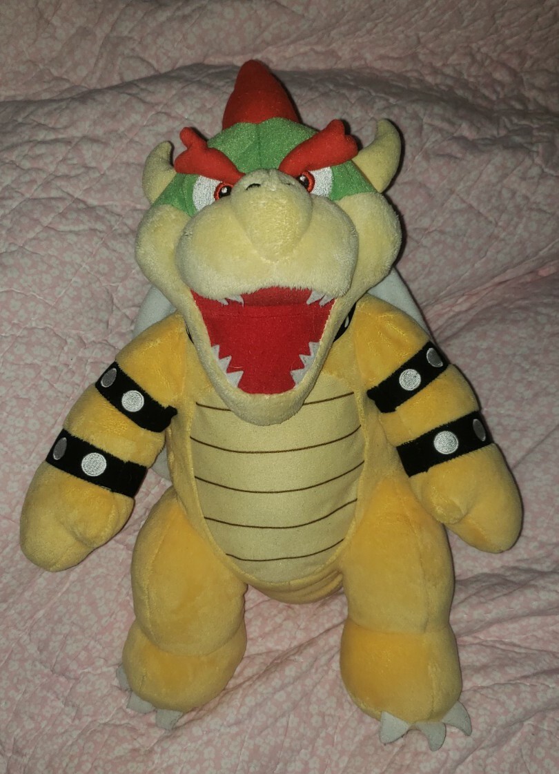 Bowser Build A Bear 15" Plush 2018 Nintendo Super Mario | eBay