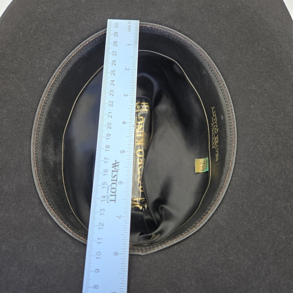 Rodeo King Beaver Quality 5X Size 7 1/4- see tool picture 7 1/8 | eBay