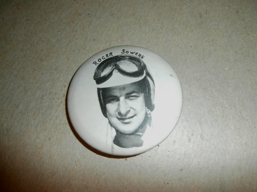Vintage Photo Pinback Roger Sowers 1960's Super Modified PA Race Car ...