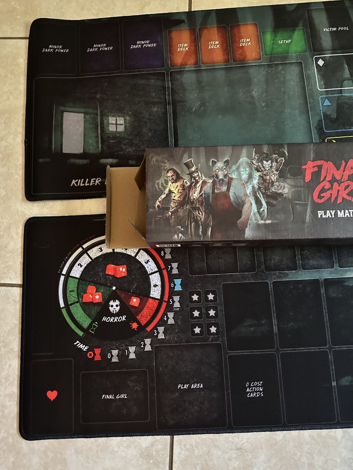 Final Girl Playmat series 1 + Series 2 Playmat Storage - Van Ryder ...