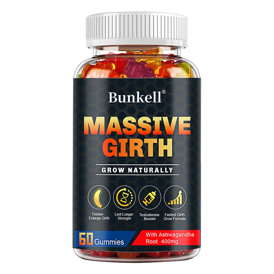 Massive Girth Gummies Grow Thicker Bigger Male Enhancing Supplement ...