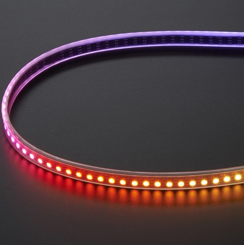 Adafruit Mini Skinny NeoPixel LED-Leiste, 144 LED/m, schwarz, für ...