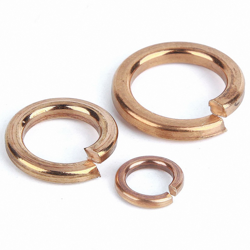 Solid Brass Split Lock Washers M3 M4 M5 M6 M8 M10 M12 M14 M16 M18 M20 ...