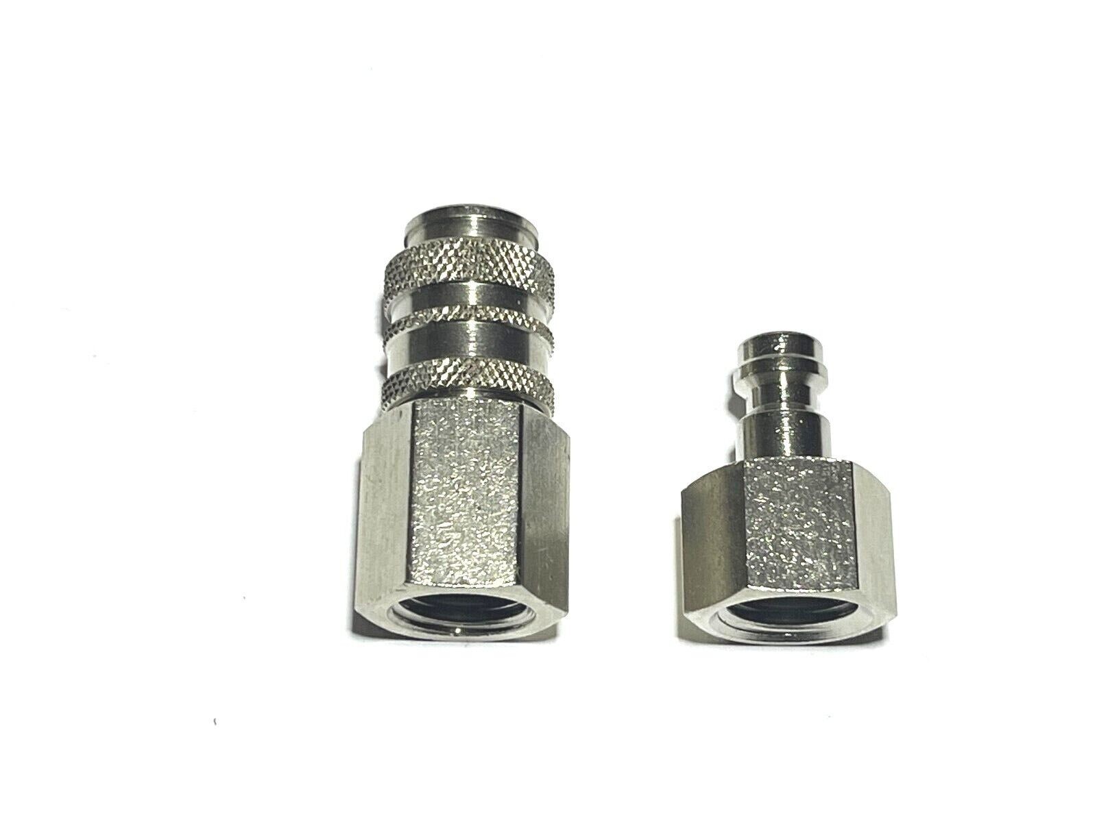 Water fed pole rectus 21 hose connector couplings hosetail 1/4 bsp 6mm ...