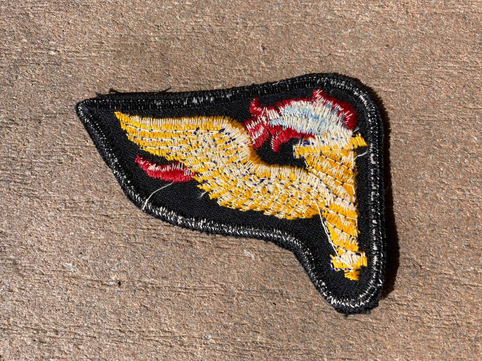 US Army Pathfinder Cloth Patch - Black Twill Cut Edge Type Military ...