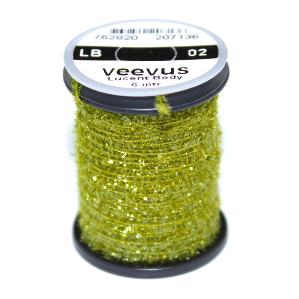 VEEVUS LUCENT BODY - Fly Tying Micro Fritz Chenille - 14 Colors ...