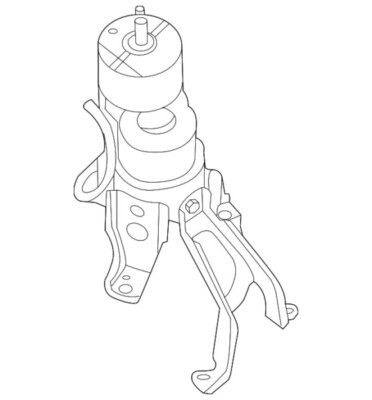 11320-3JA0B Nissan Insulator-engine mounting, rear 113203JA0B, New ...