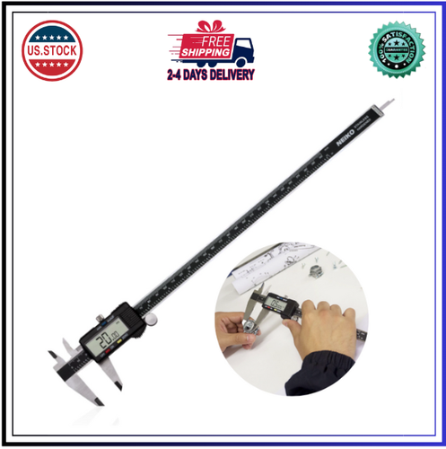 NEIKO 01409A 12” Electronic Digital Caliper | Stainless Steel | Extra ...