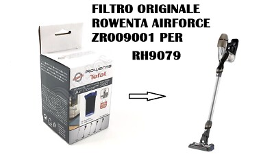 FILTRO ORIGINALE ROWENTA ZR009001 PER MODELLI AIR FORCE RH9079 | eBay