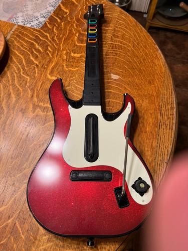 Guitar Hero Rock Band 5 White Red Octane Wireless Controller 95905.805 ...