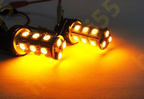 2PC Amber 3457A 3157 Turn Signal Light LED Bulbs for Toyota Corolla ...