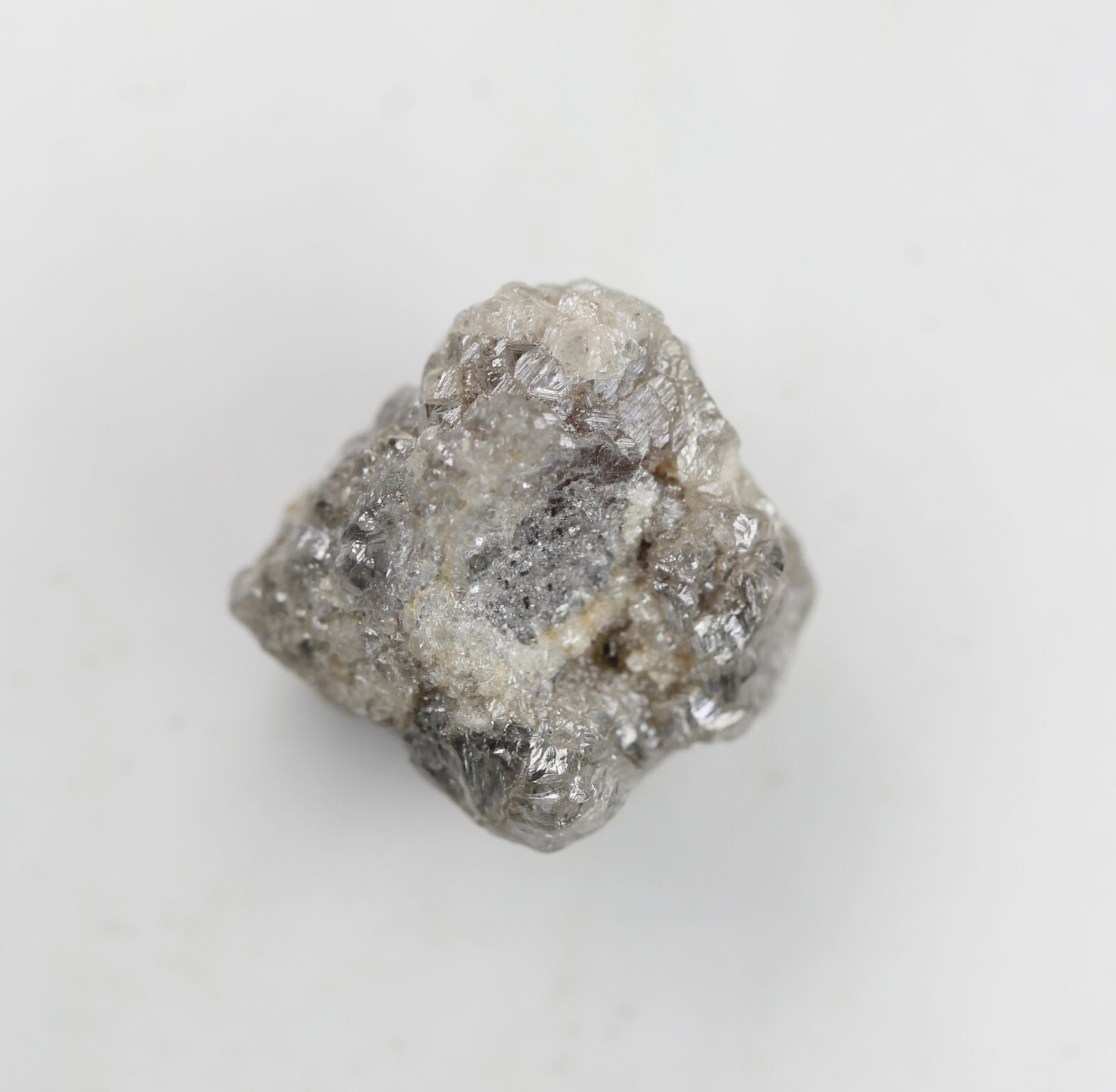 4.17 CT Natural Loose Rough Uncut Diamond Grey Color Raw Irregular ...