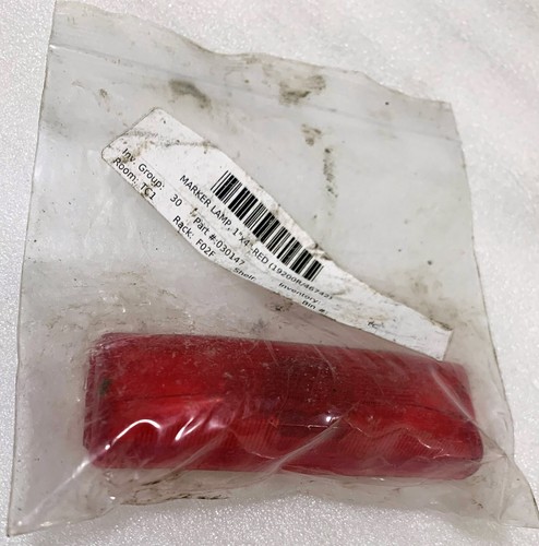 GROTE 46742 1" X 4" CLEARANCE MARKER LIGHT LAMP DOUBLE BULB RED | eBay