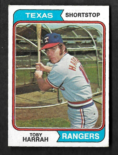 TOBY HARRAH 1974 TOPPS !!! CARD #511 EX RANGERS STAR !! | eBay