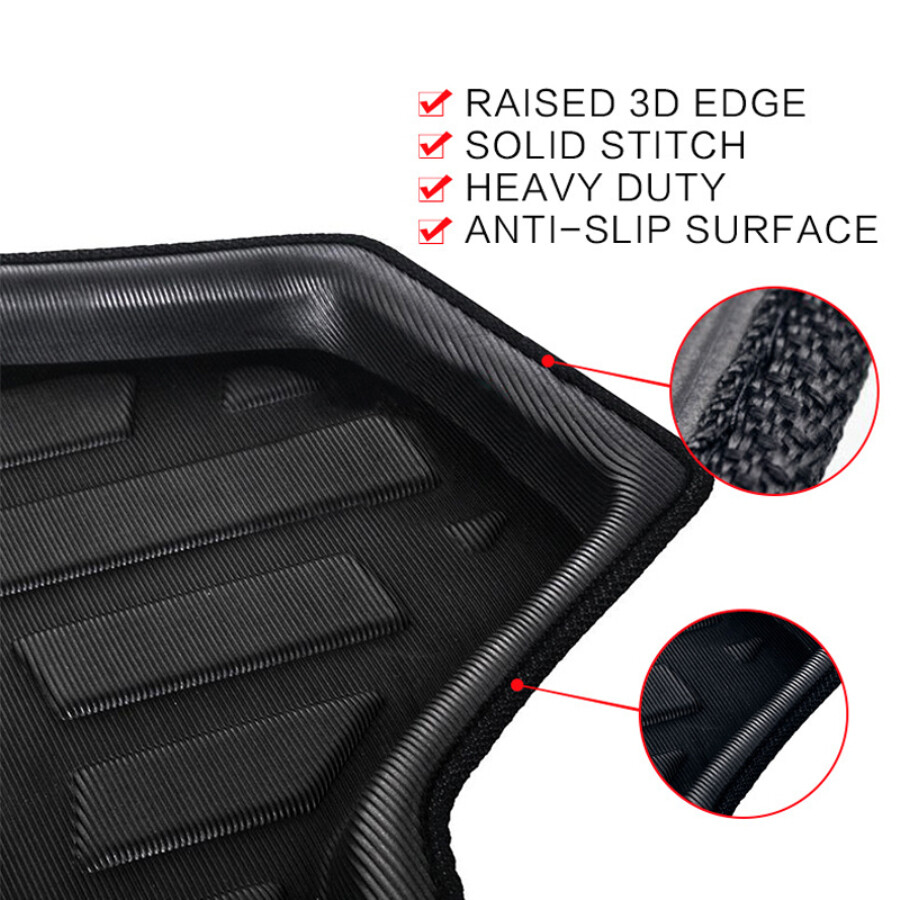 Car Trunk Mat Boot Liner Cargo Pad Black Durable For Toyota Prado 2009 ...