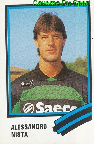 223 ALESSANDRO NISTA ITALIA PISA.SC STICKER CALCIO 89 EUROFLASH | eBay