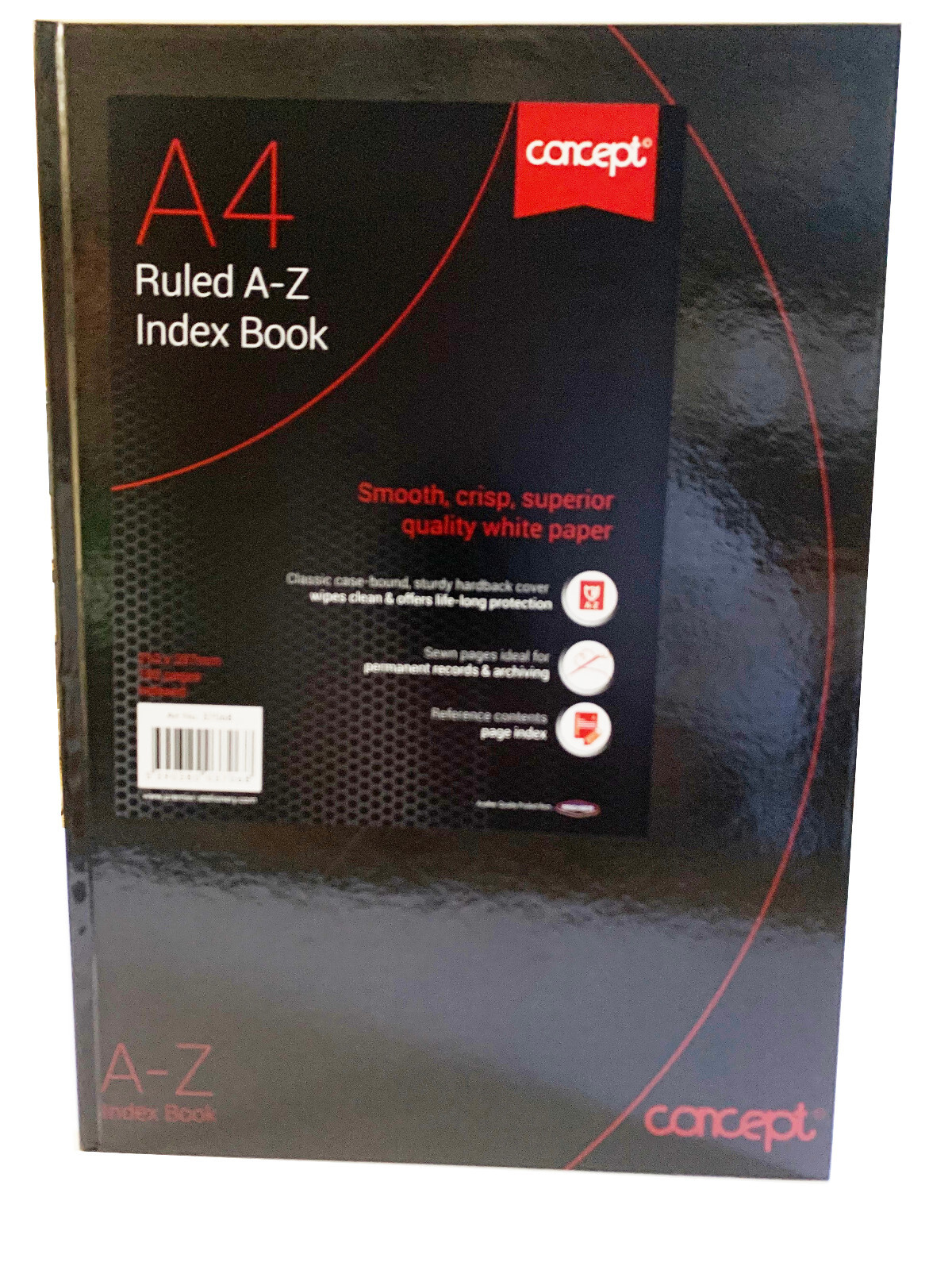 Index Book Address Telephone Book A-Z Index Notebook Ruled Book A4 Hard ...