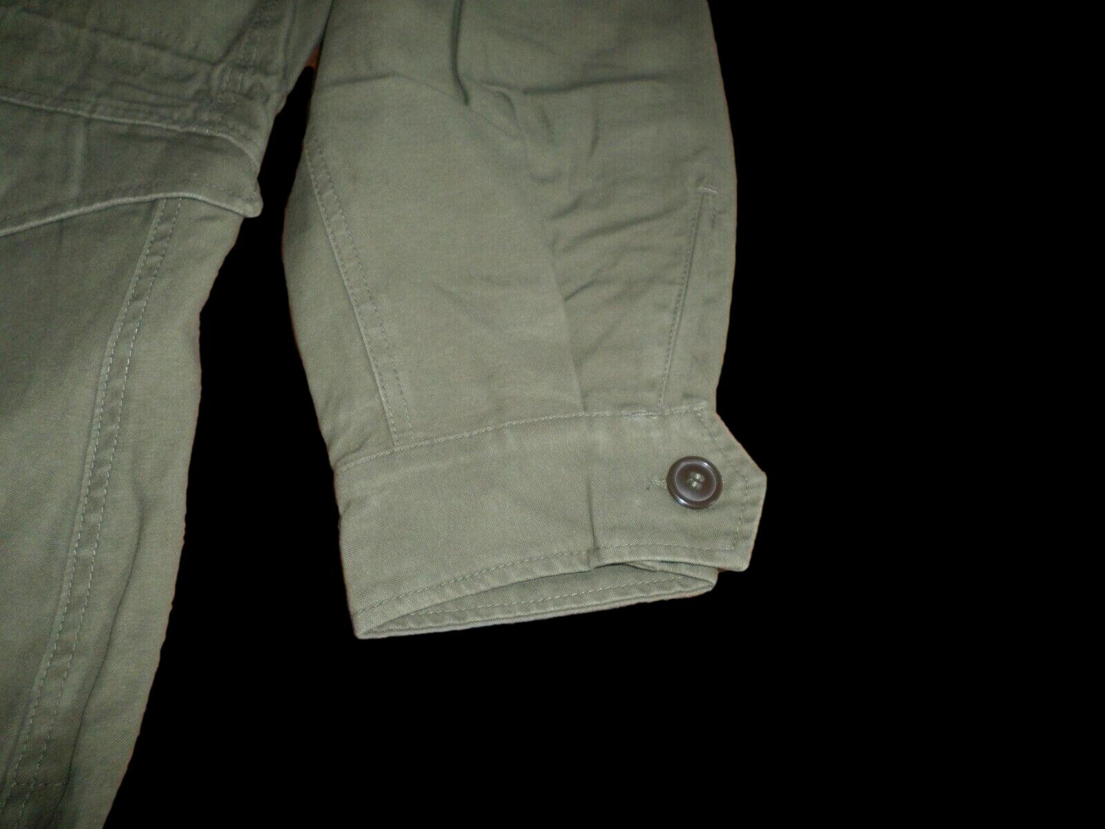 U.S MILITARY M43 FIELD JACKET M-1943 OD GREEN SIZE 50 XX LARGE WWII ...