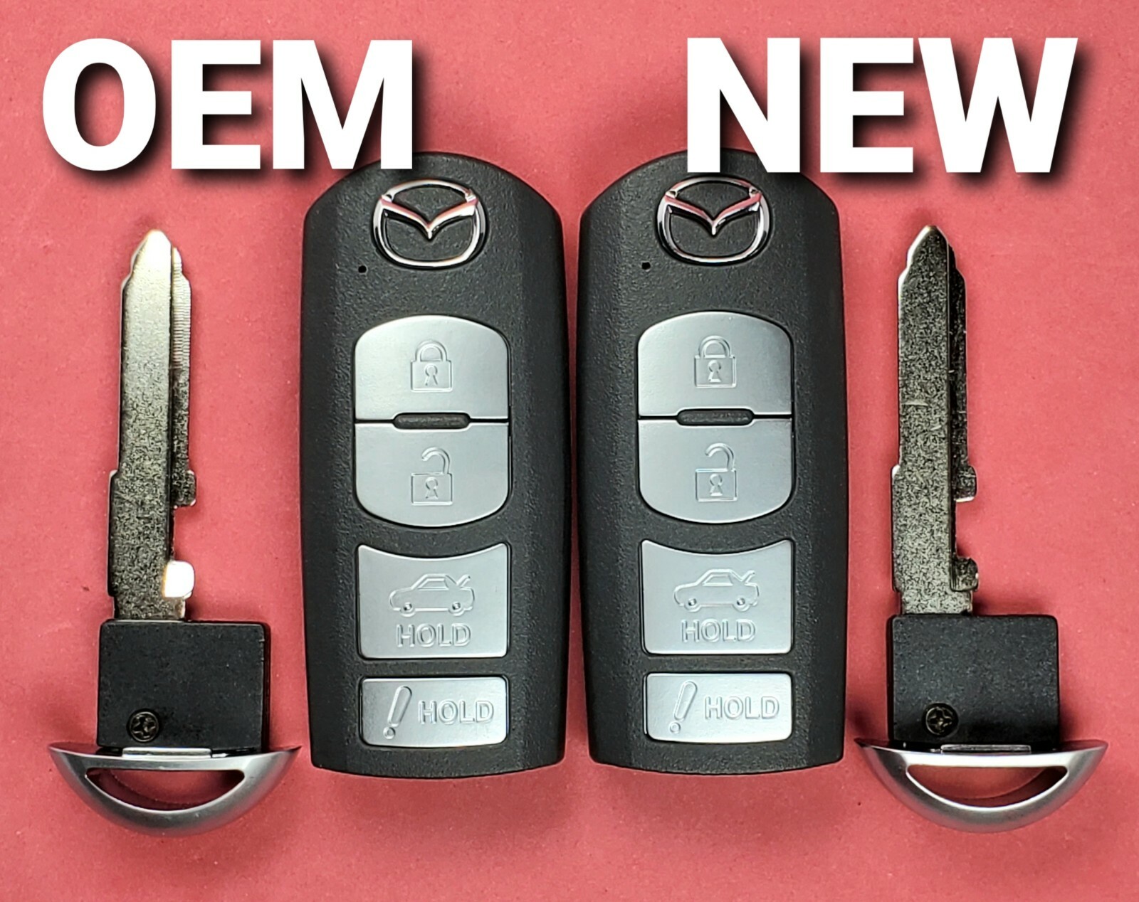 Lot of 2 New OEM Mazda 6 3 Smart Key Prox 4B Trunk WAZSKE13D01 | eBay