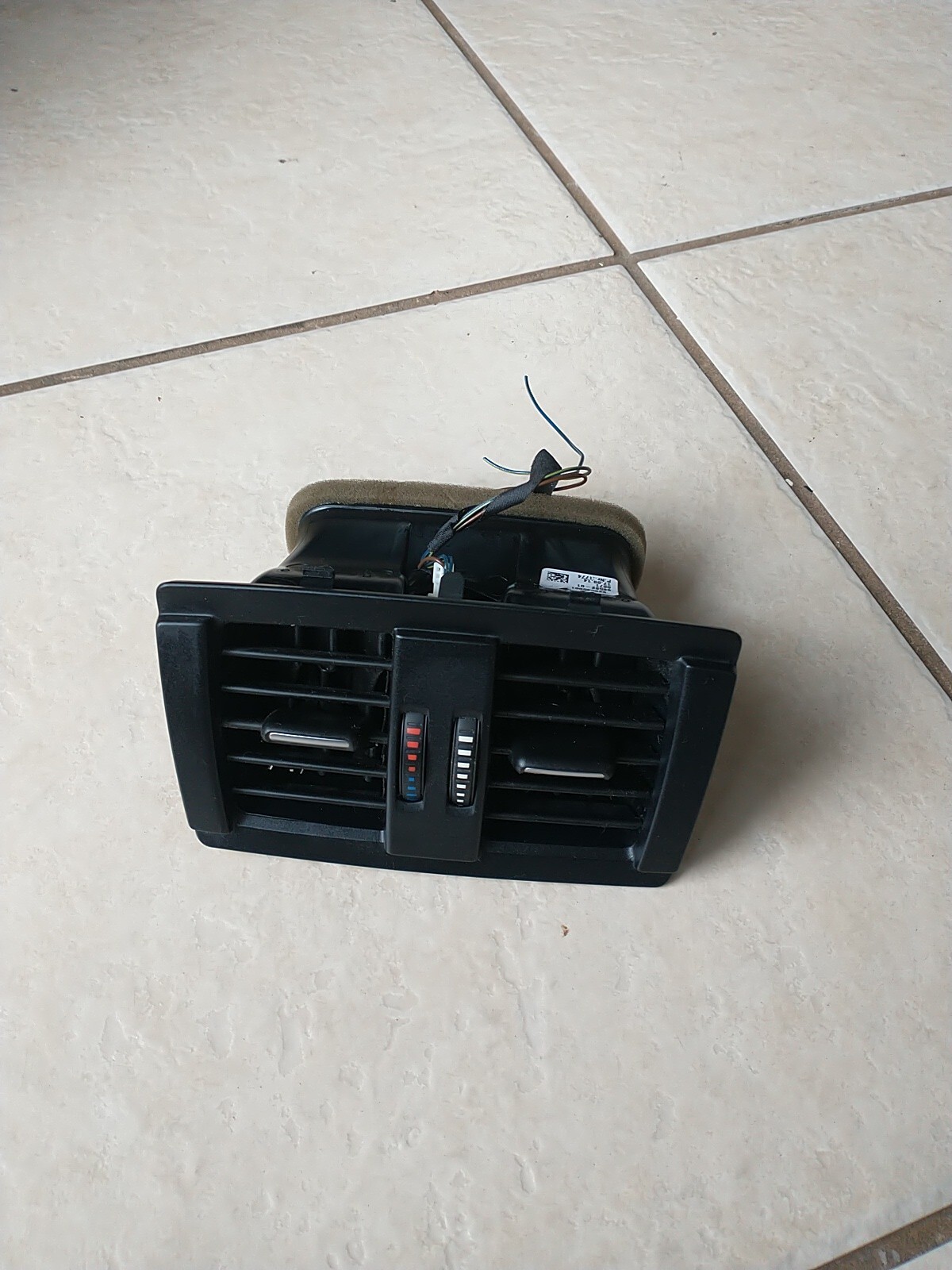 BMW 12-20 F36 F30 F22 REAR CENTER CONSOLE AIR AC HEAT VENT GRILLE ...