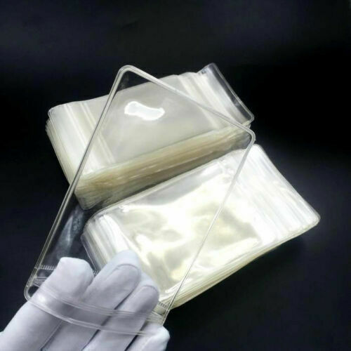 Pack of 100 PVC Plastic Bags Storing Watches Pouch Case (Regular Size ...