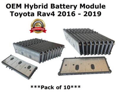 2016-2019 Toyota Rav4 Hybrid Battery Module | Pack of 10 | Genuine OEM ...