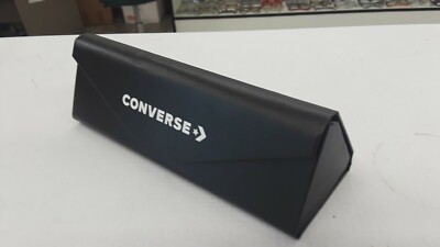 Converse Eyeglasses foldable triangle case NEW black Pyramid | eBay
