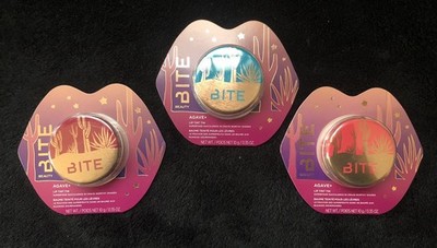 Lot of 3 Bite Beauty Agave + Lip Tint Tin Swizzle Smashed Buzzed NIB | eBay
