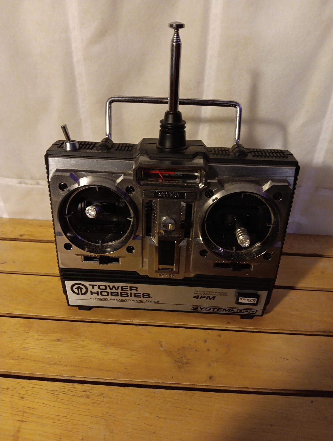 Vtg Tower hobbies 4 channel rc radio control transmitter controller 4FM ...