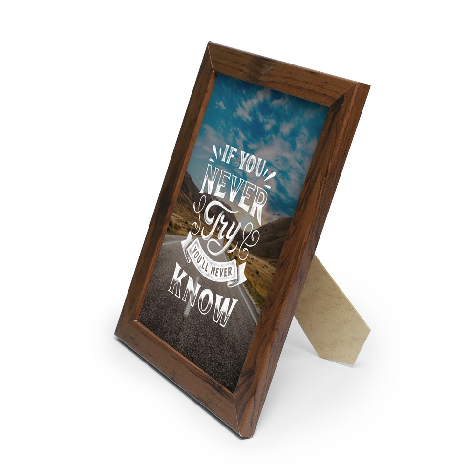 A1 A2 A3 A4 A5 A6 Picture Frame Photo Frame Poster Frame Black Walnut ...