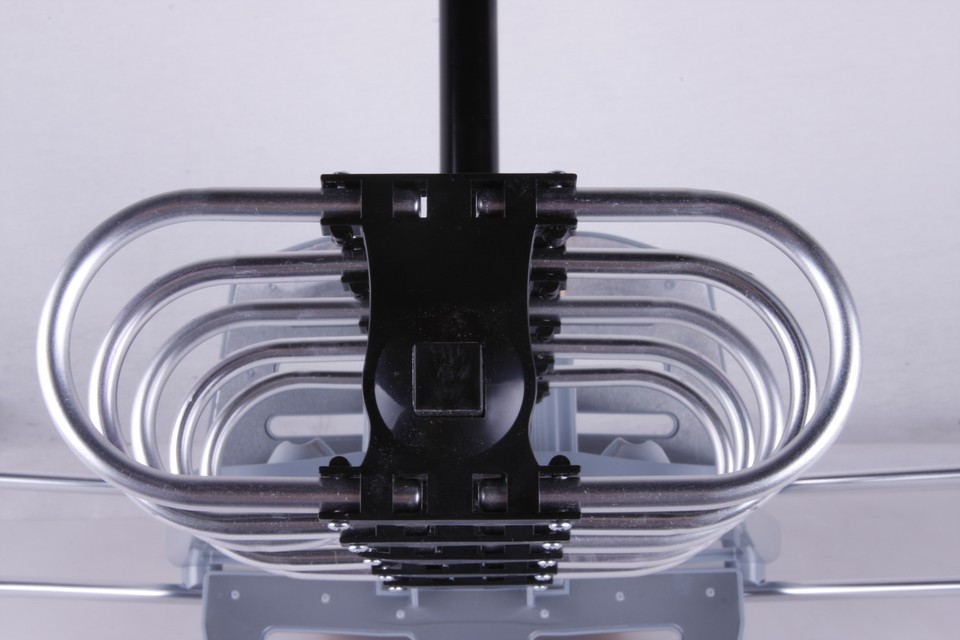 990 mile HDTV 1080P Outdoor Amplified Digital TV Antenna Rotor 360° UHF ...