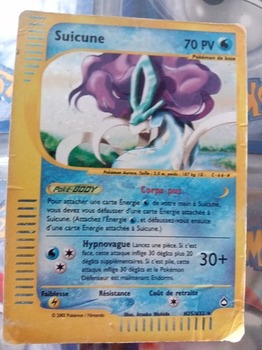 Pokemon Card - Suicune - Holo Rare 2002 | eBay