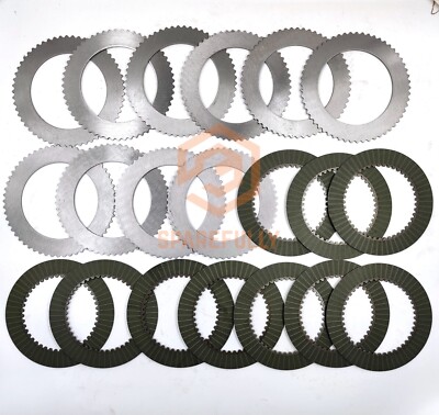 JCB BACKHOE - FRICTION & COUNTER PLATES CLUTCH, 10 EACH (331/16516 331/ ...