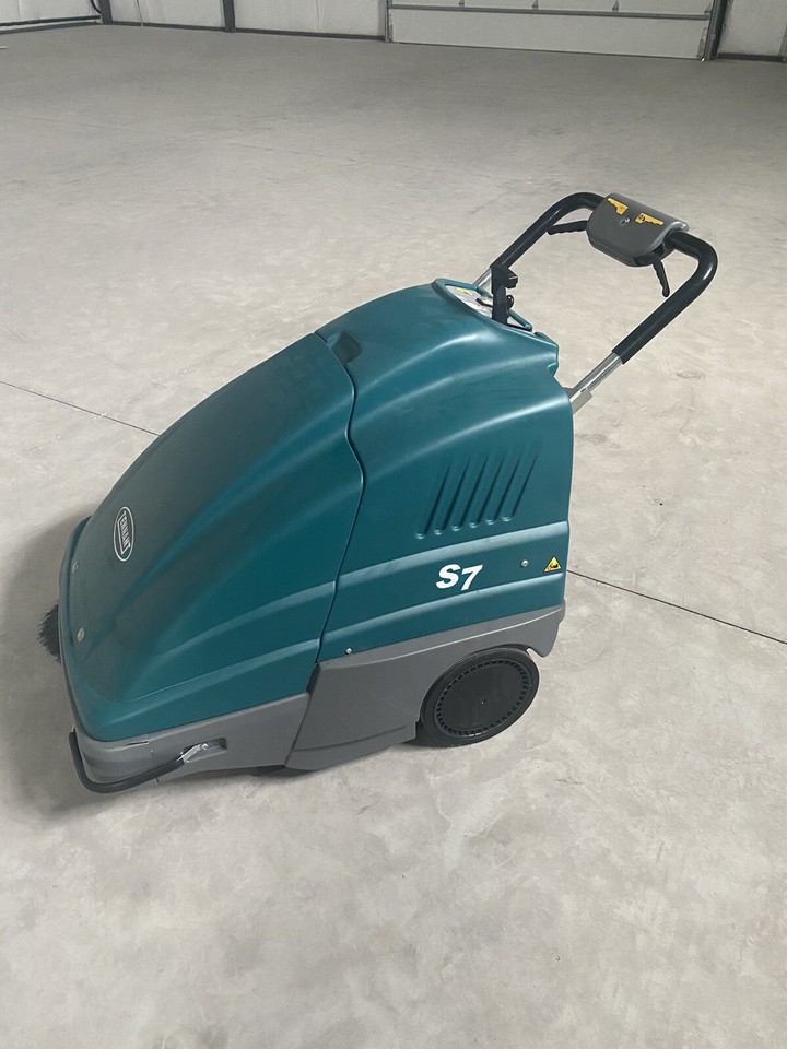 Minimally Used - Tennant S7 28” Walk-Behind Industrial Sweeper | eBay