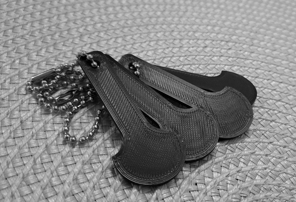 Shopping Cart Removable Key, Aldi cart, 3d printed, cart release key ...