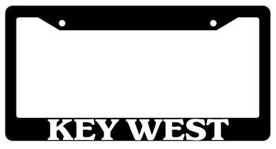 Black License Plate Frame New City State Key West Auto Accessory 1505 ...