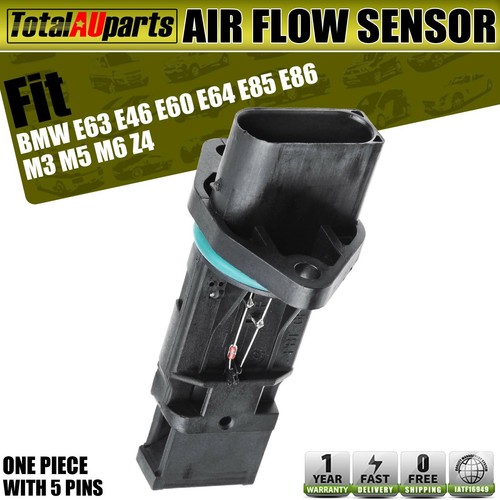 MAF Mass Airflow Sensor for BMW E63 E46 E60 E64 E85 E86 M3 M5 M6 Z4 M 3 ...