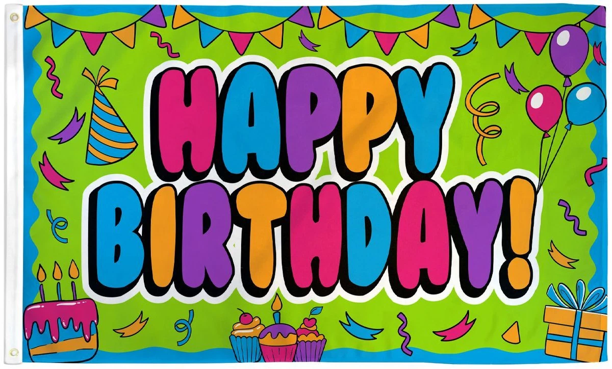 Happy Birthday Streamers