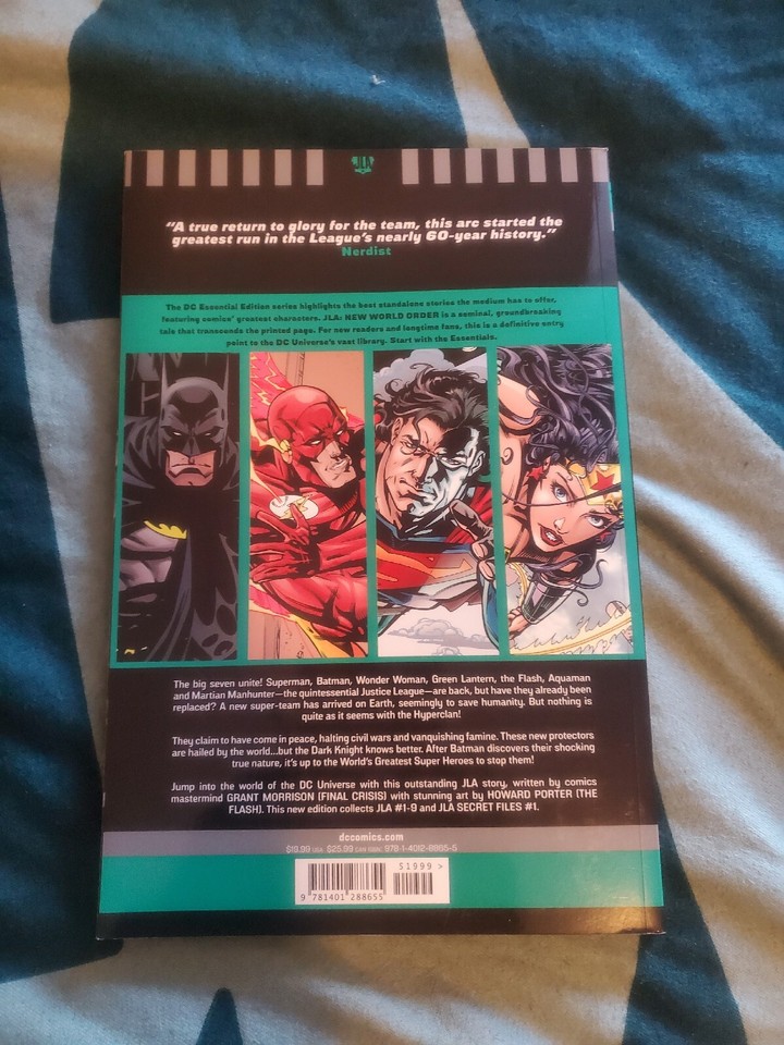 Jla: New World Order (DC Essential Edition) by Grant Morrison: Used 9781401288655| eBay
